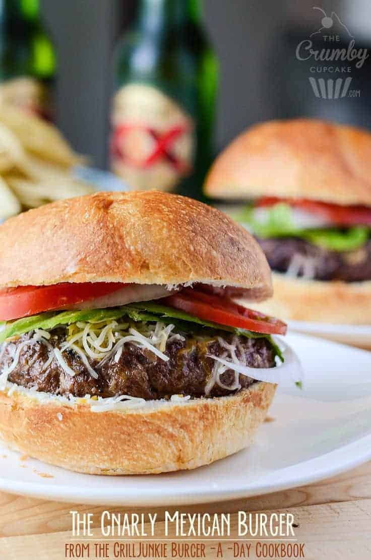 The Gnarly Mexican Burger - The Crumby Cupcake