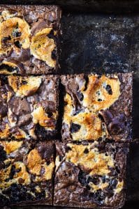 Caramel S'mores Brownies • The Crumby Kitchen