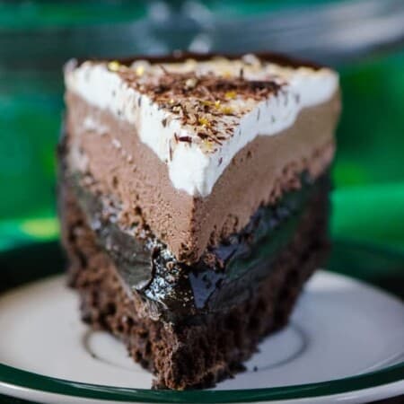 Irish Cream Coffee Mud Pie - The Crumby Kitchen