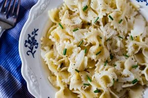 Haluski (Polish Noodles & Kraut) • The Crumby Kitchen