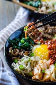 Easy Bulgogi Bibimbap • The Crumby Kitchen