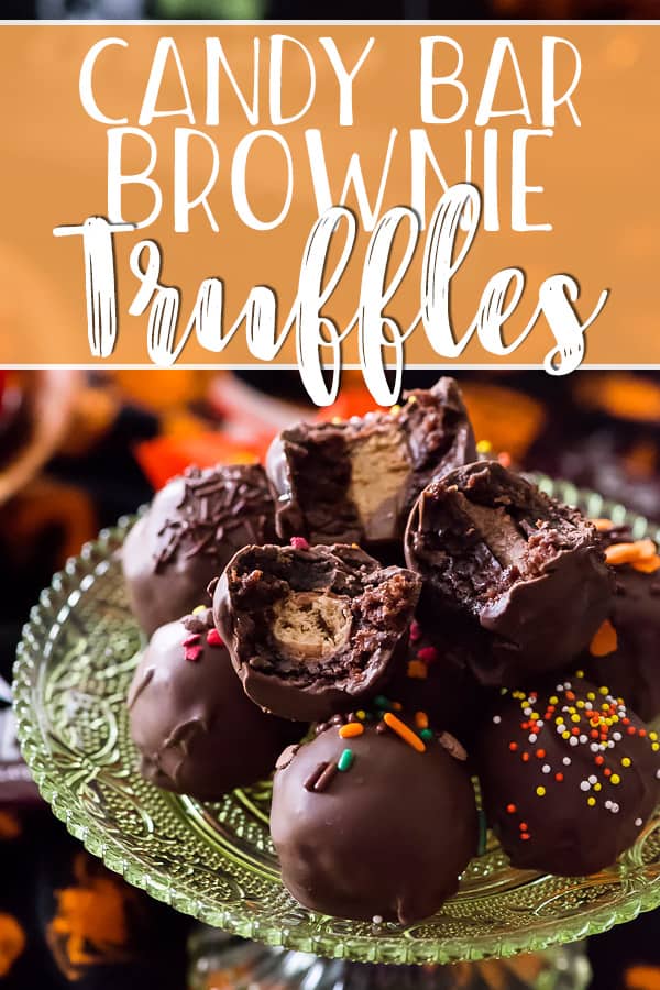 Candy Bar Truffles • The Crumby Kitchen