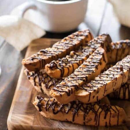 Salted Caramel Coconut Biscotti • The Crumby Kitchen