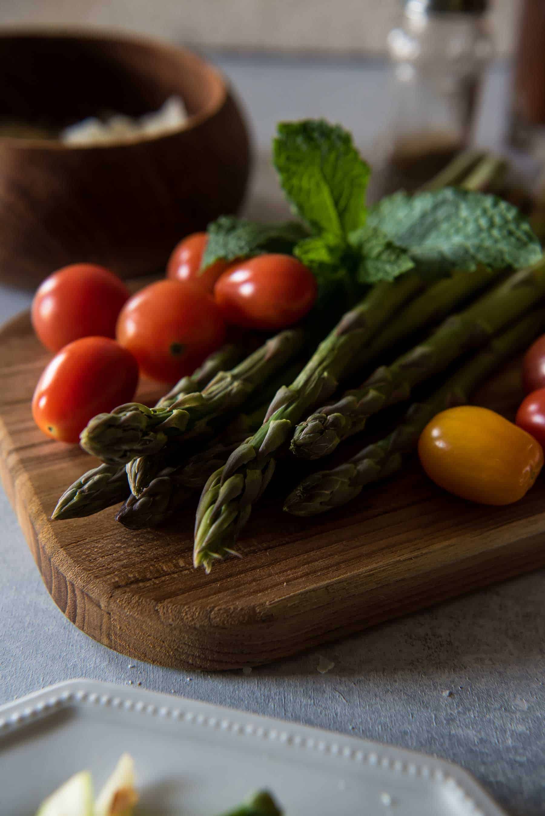 Spring Asparagus Salad with Lemon Vinaigrette • The Crumby Kitchen