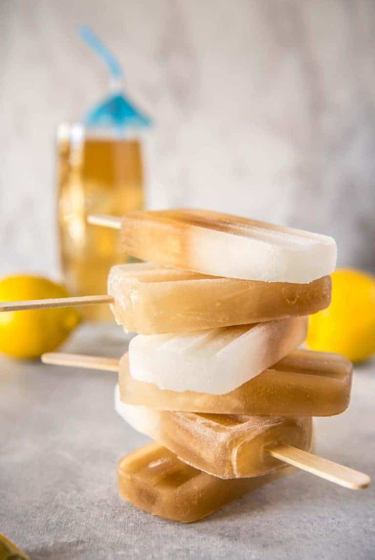 Arnold Palmer Ice Pops • The Crumby Kitchen