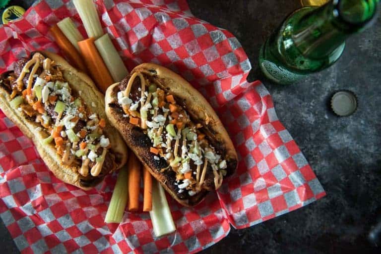 Buffalo Hot Dogs • The Crumby Kitchen