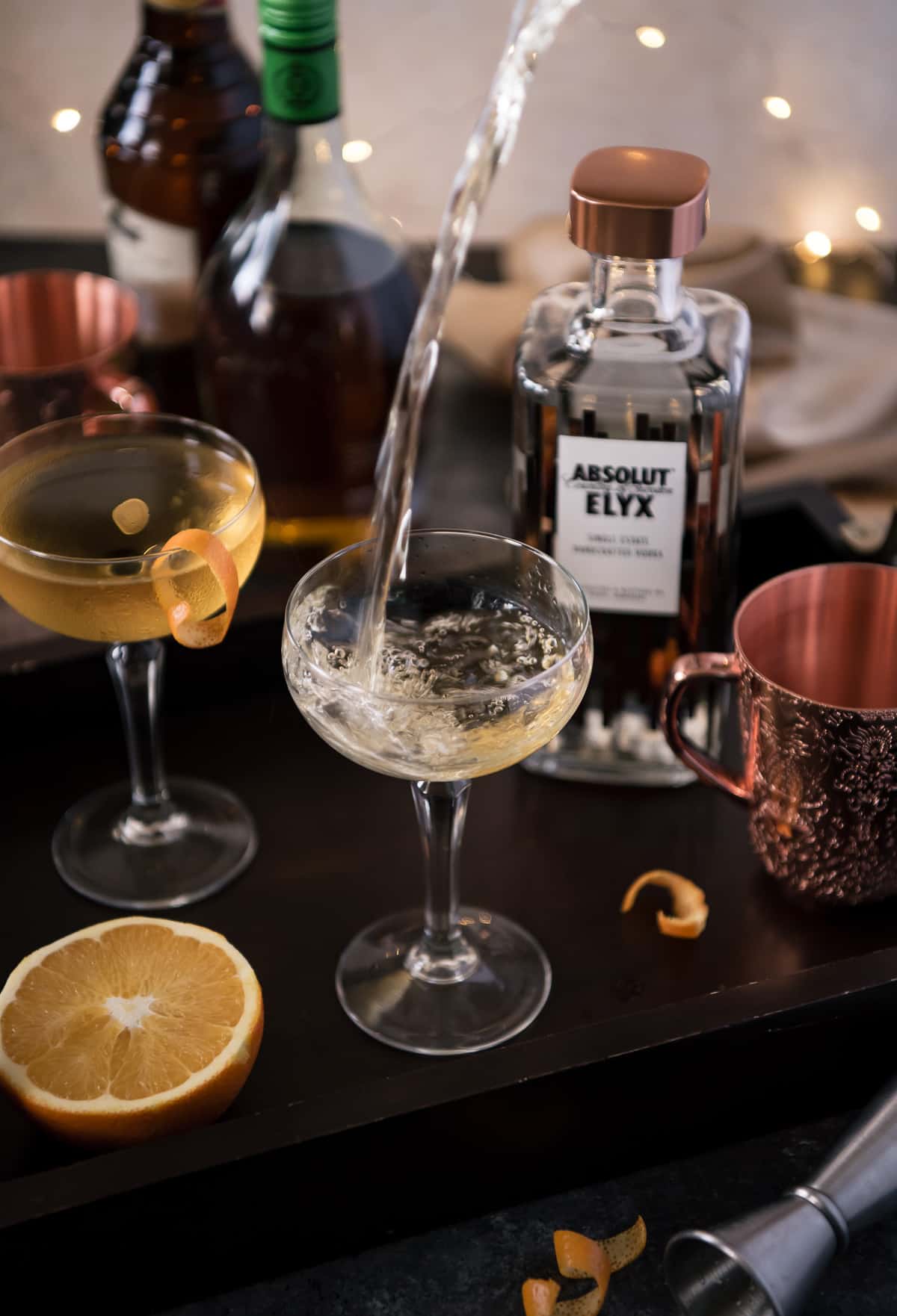 The Copperface Cocktail Elyxir • The Crumby Kitchen