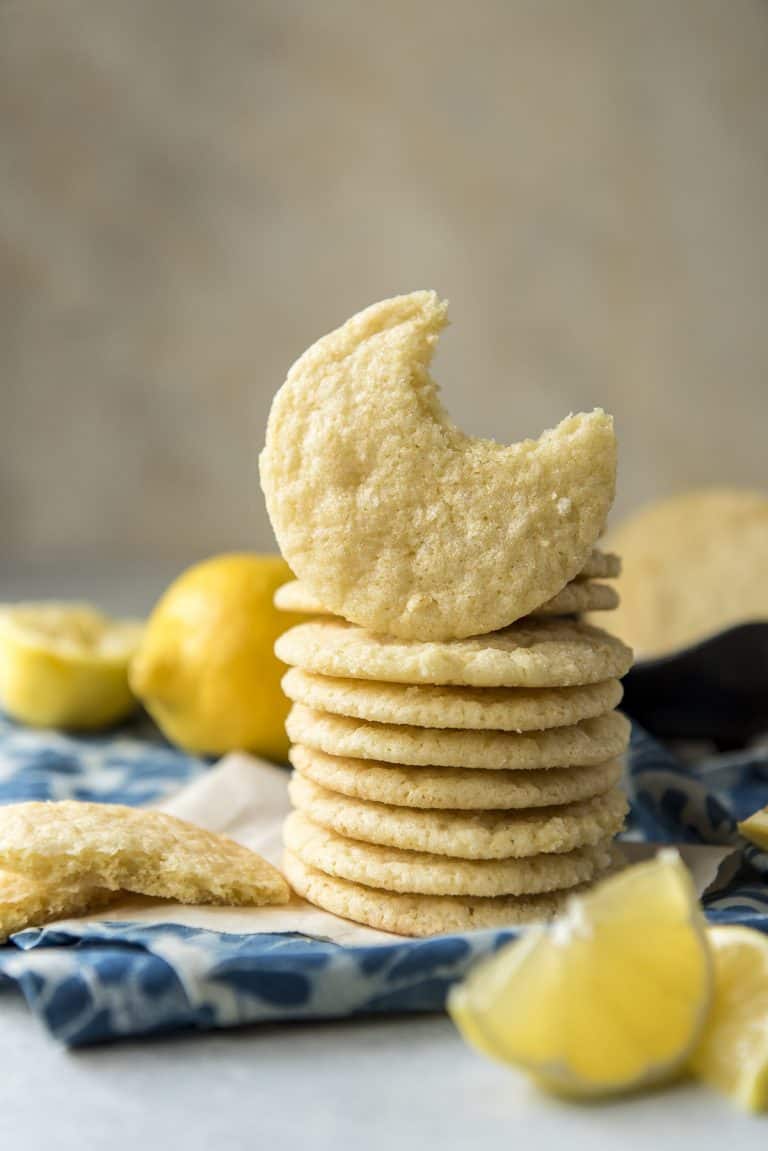 Soft and Chewy Lemon Sugar Cookies • The Crumby Kitchen