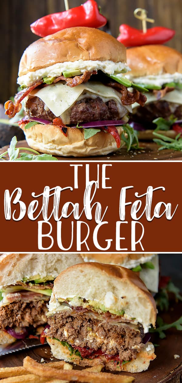 The Better Feta Burger • The Crumby Kitchen