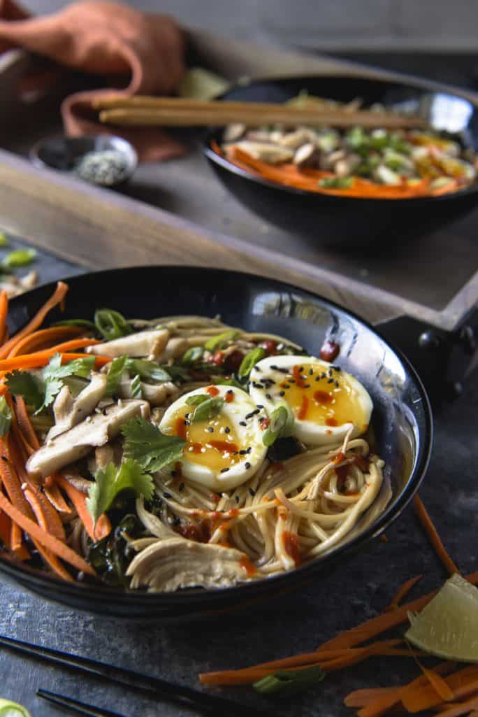 20-Minute Instant Pot Spicy Chicken Ramen • The Crumby Kitchen