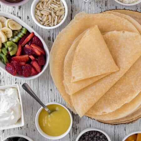 How to Build A Crepe Bar • The Crumby Kitchen