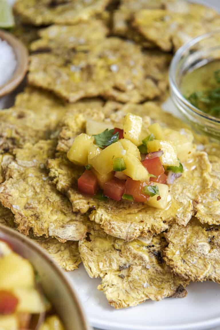 Air Fryer Tostones (Dominican Style!) • The Crumby Kitchen