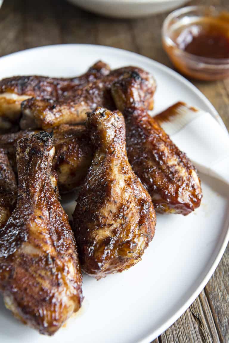 Smoked Chicken Legs • The Crumby Kitchen