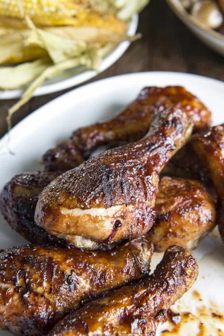 Smoked Chicken Legs • The Crumby Kitchen