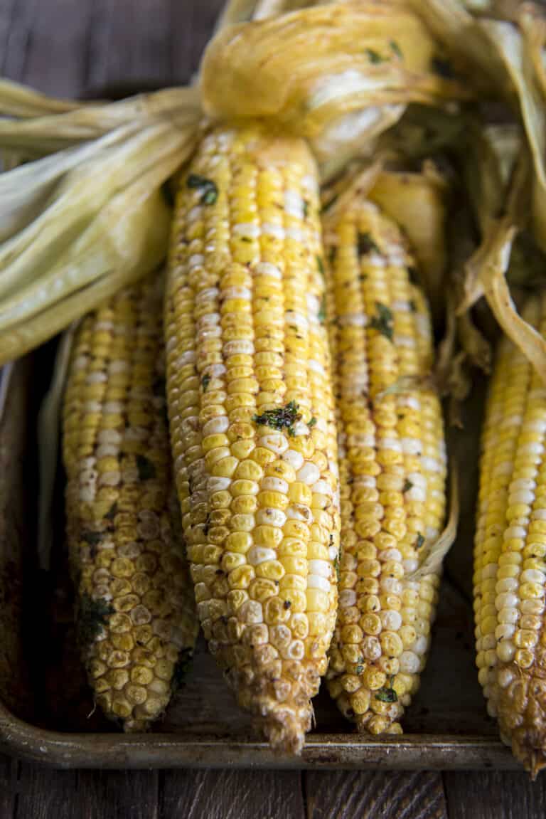 Smoked Corn on the Cob • The Crumby Kitchen