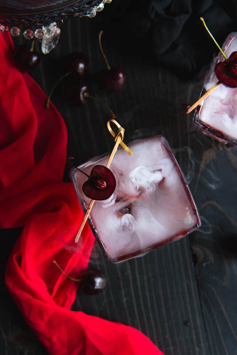 Vampire's Kiss Cocktail • The Crumby Kitchen