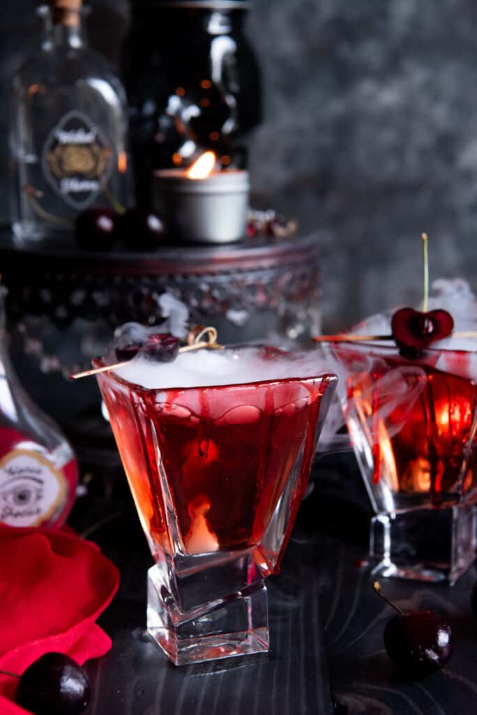 Vampire's Kiss Cocktail • The Crumby Kitchen