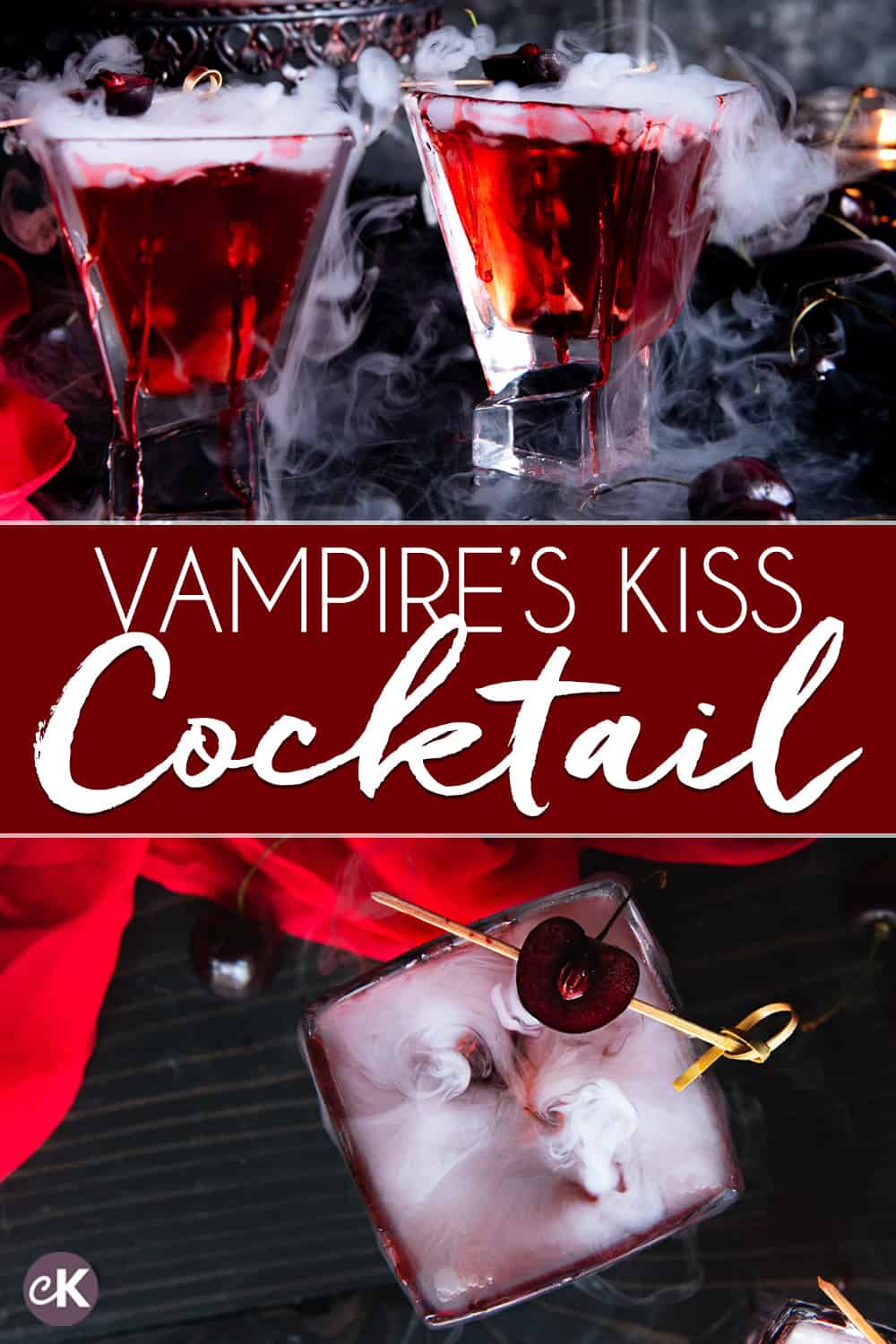 Vampire's Kiss Cocktail • The Crumby Kitchen